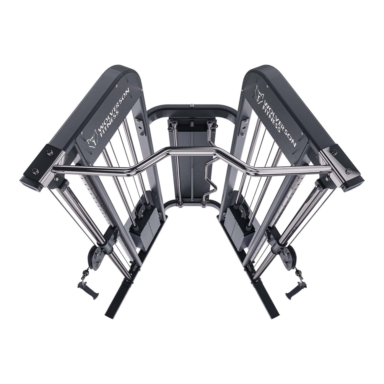 Dual Adjustable Pulley | Compact Dual Cable Machine