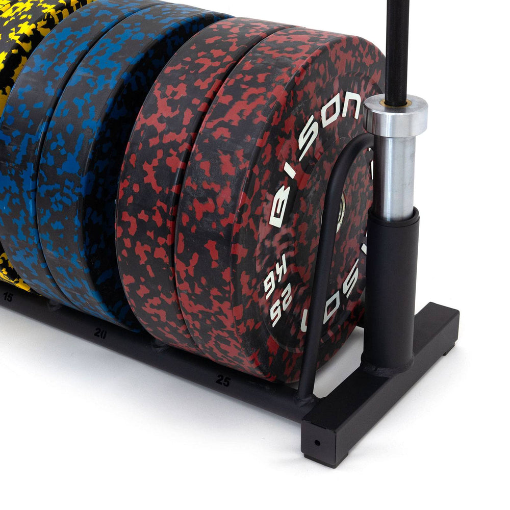 Bumper Plate Toast Rack | Weight Storage