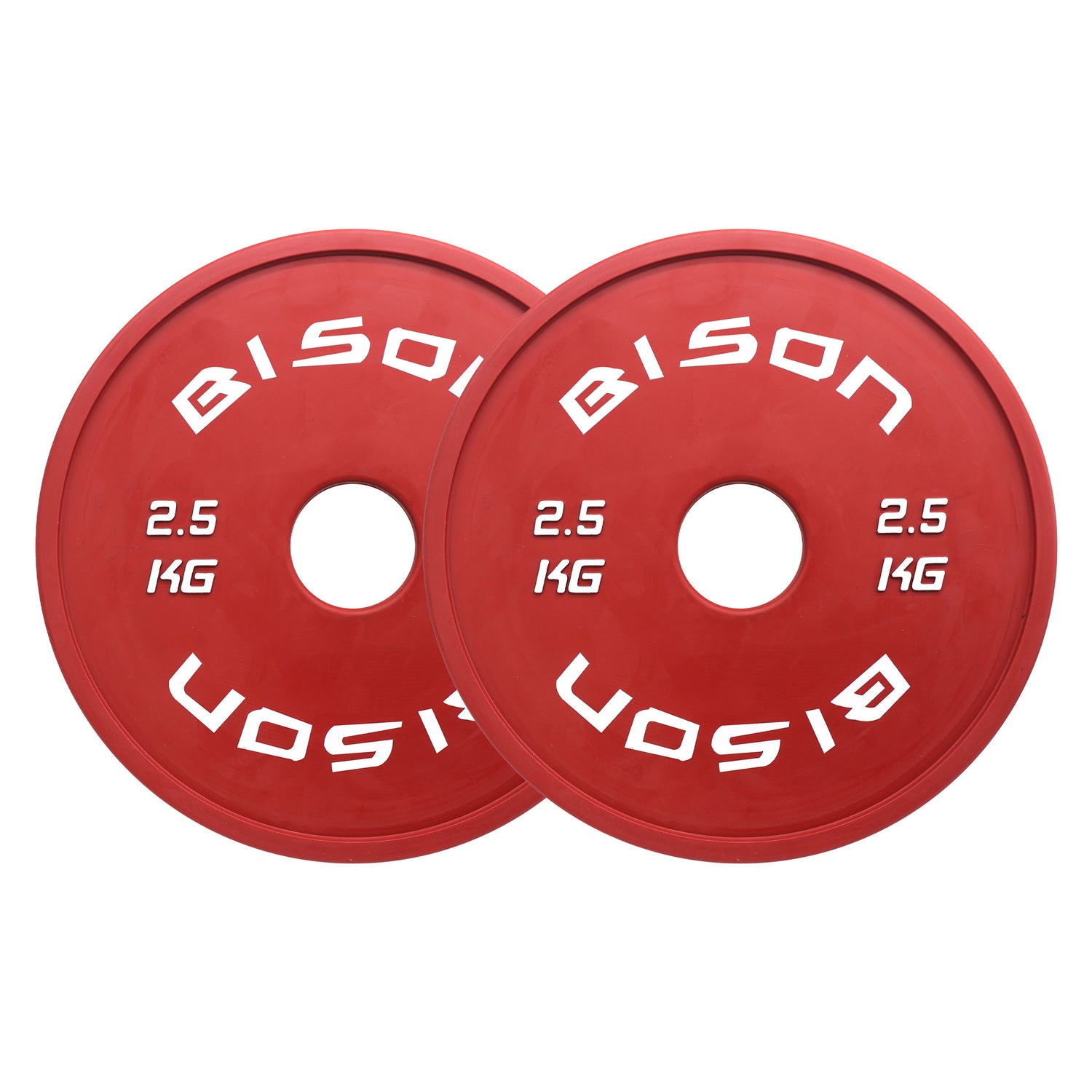 Bison Fractional Plates Set (0.5kg - 2.5kg) | FREE Delivery