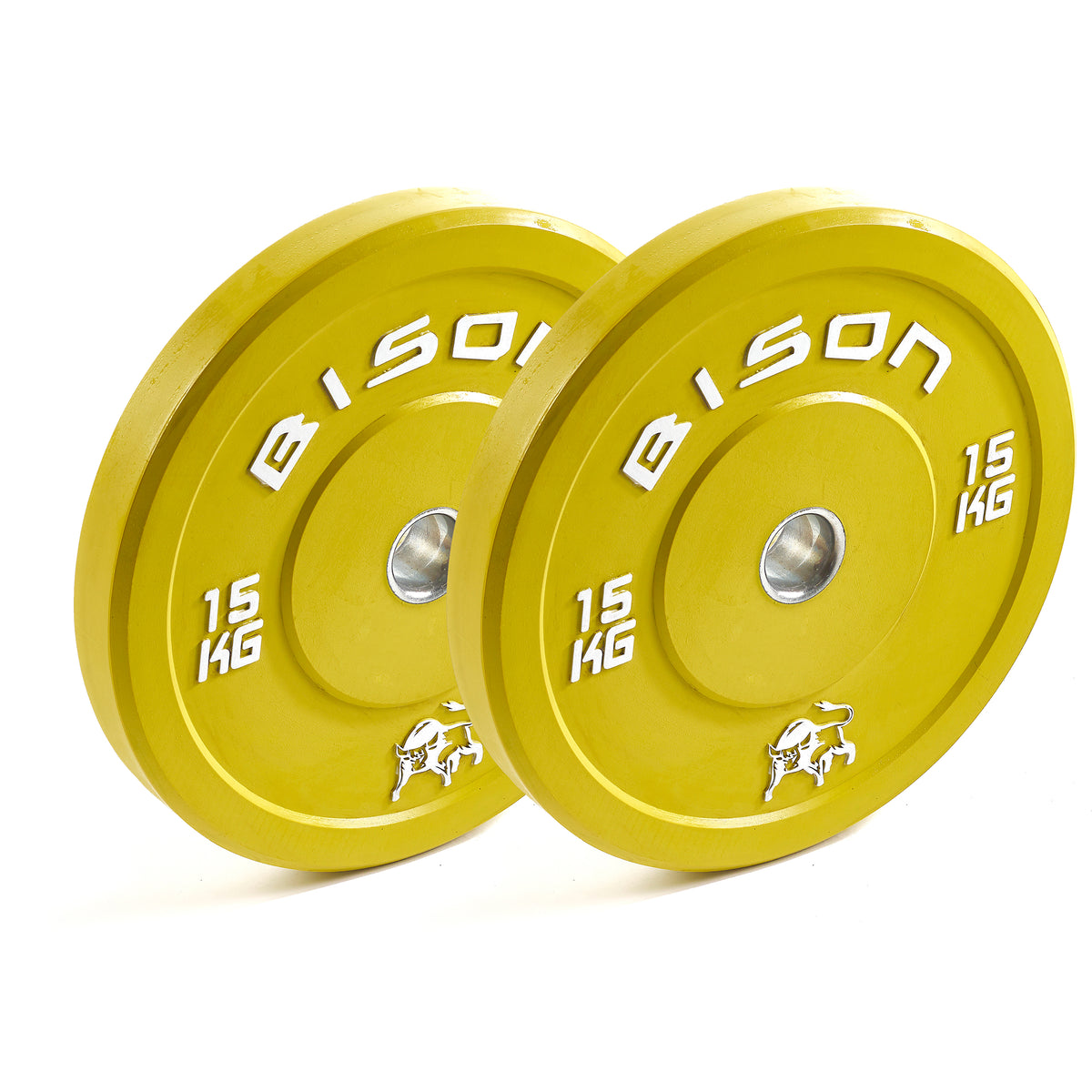 Bison Colour Bumper Plates | CrossFit Plates | FREE Delivery