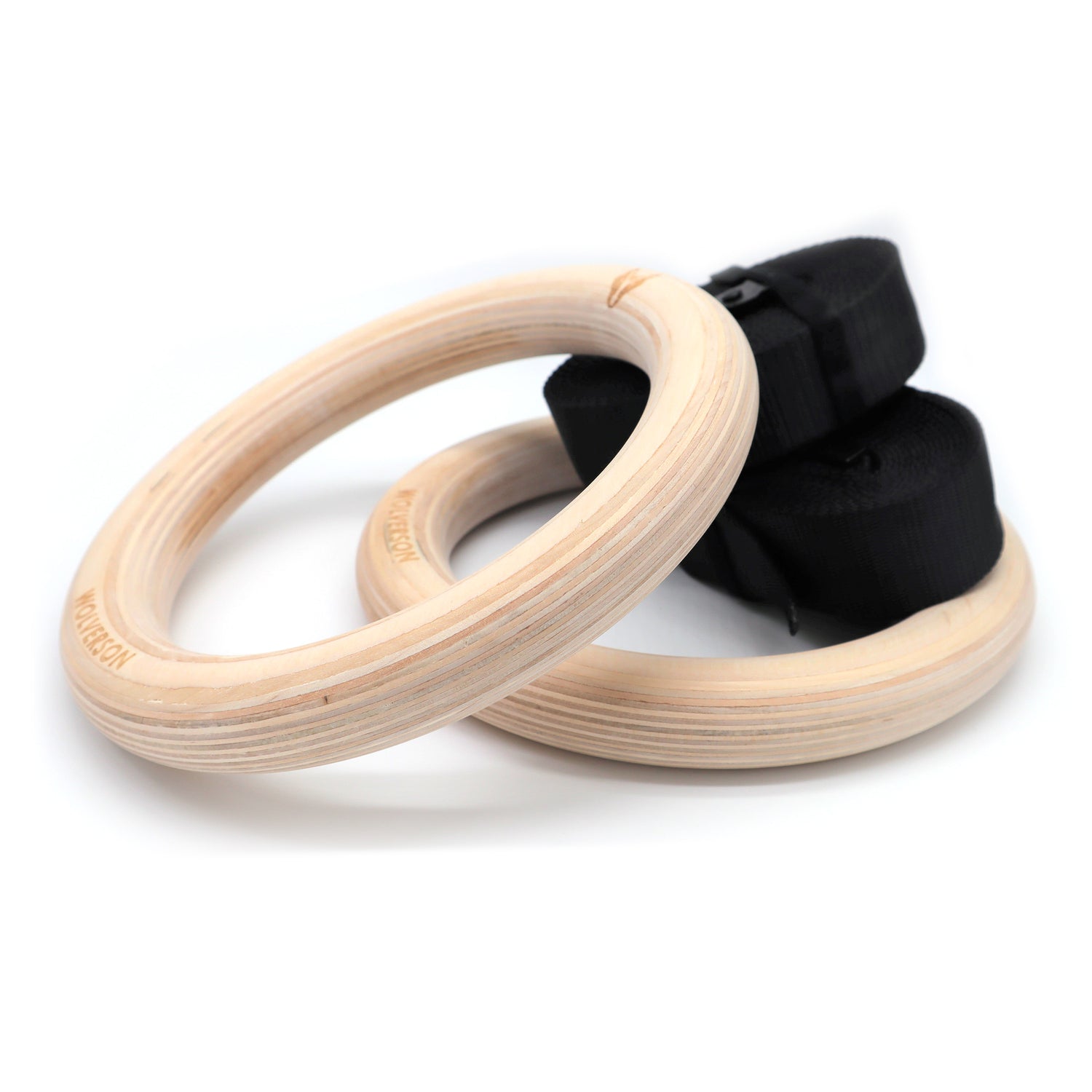 Wolverson Wooden Competition Rings | With Straps