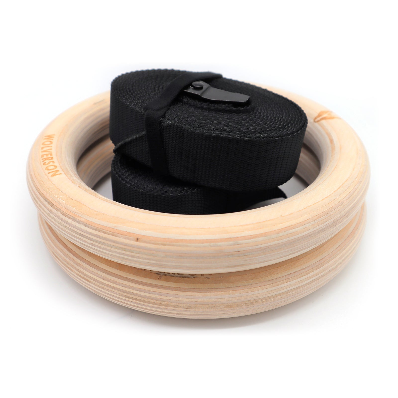 Wolverson Wooden Competition Rings | With Straps